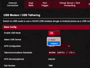 How to set up backup WAN with Personal Hotspot / USB Tethering?