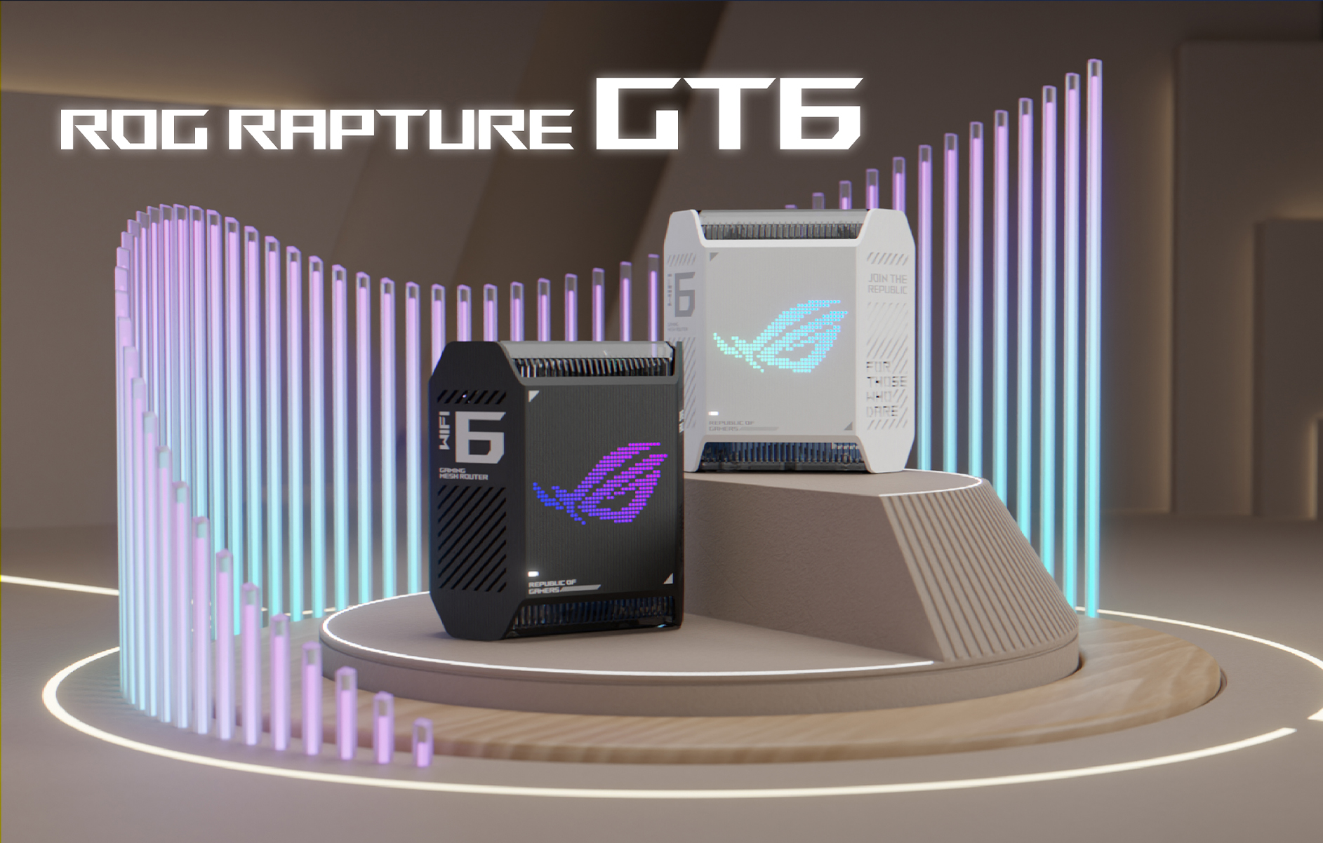 Play All Games Anywhere in Your Style – ROG Rapture GT6